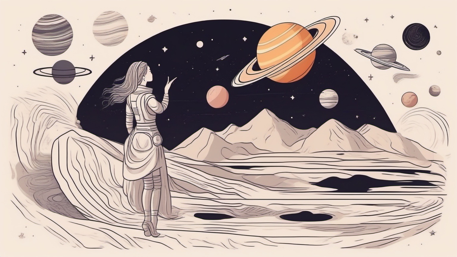 Satürn Terazi Burcunda